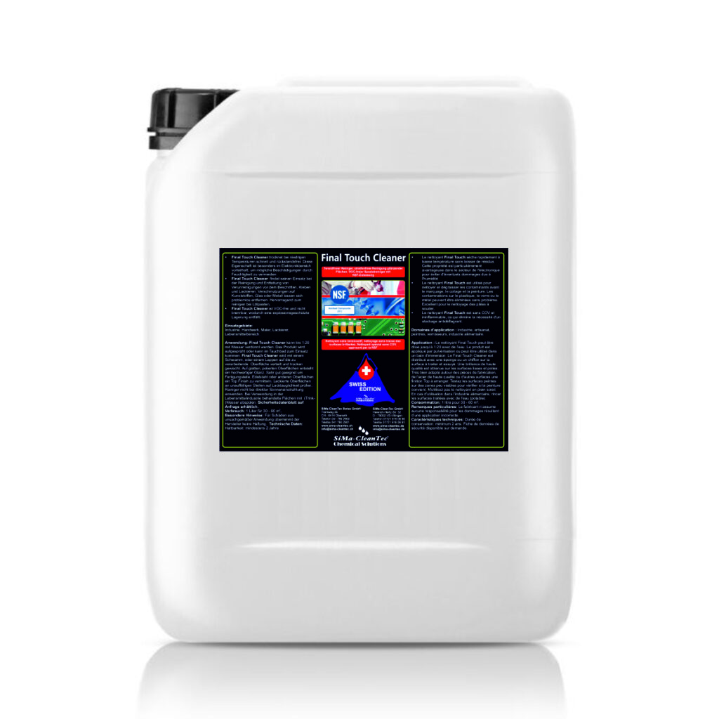 Final Touch Cleaner - SiMa-Cleantec GmbH